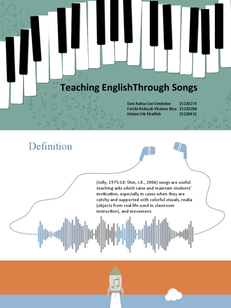 Teaching Englishthrough Songs Pdf Cognition Psychological Concepts