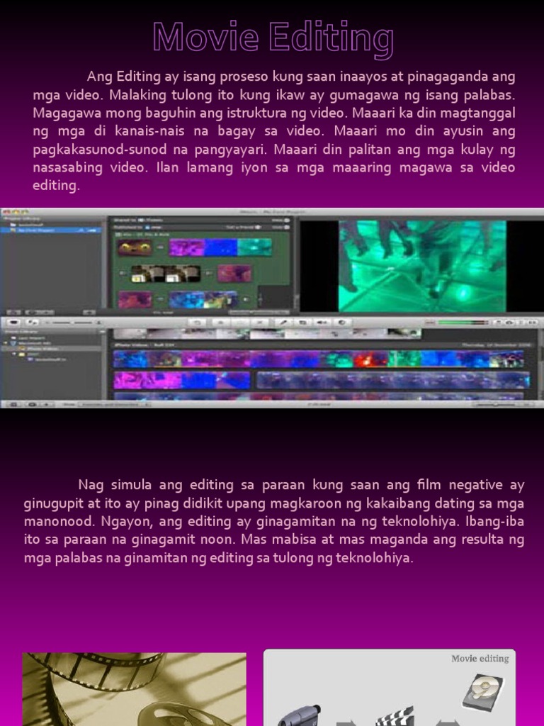 Movie Editing | PDF