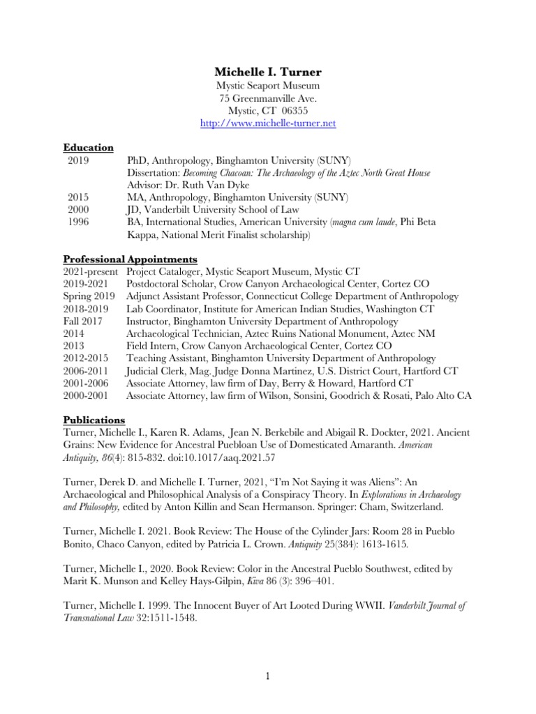 8-21-22 online cv | PDF | Ancestral Puebloans | Archaeology