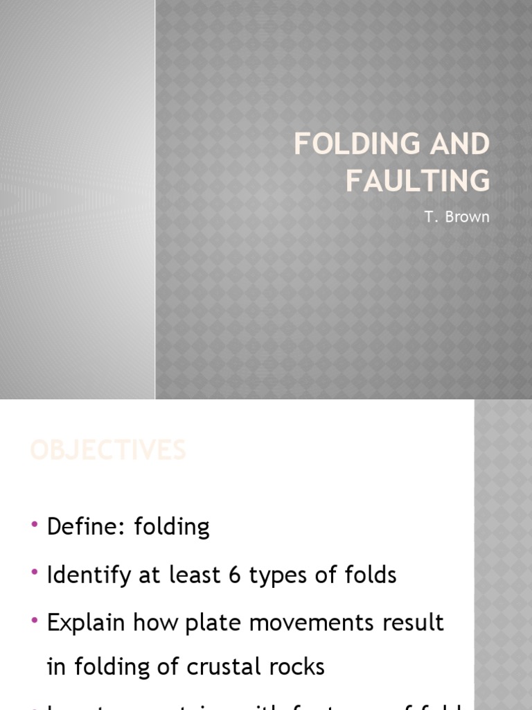Folding and Faulting | PDF | Earthquakes | Fault (Geology)