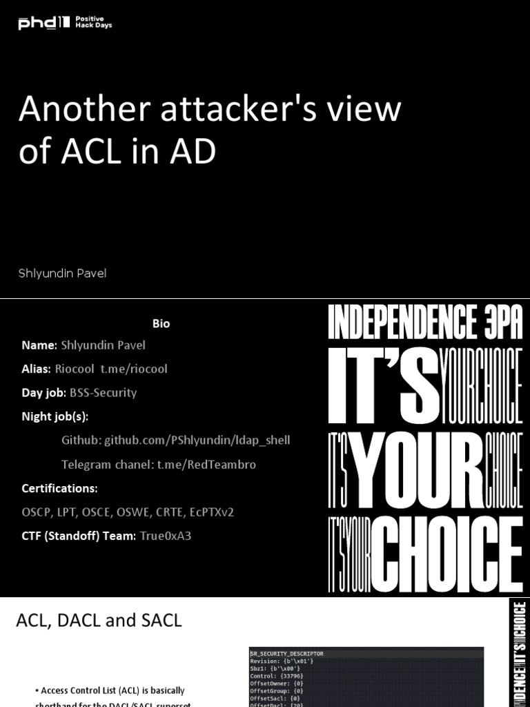 Attack Active Directory | PDF | Computer Science | Access Control