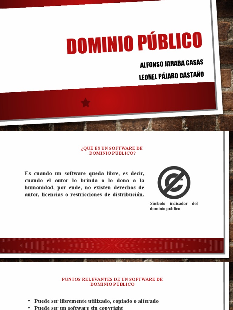 Dominio Público | PDF