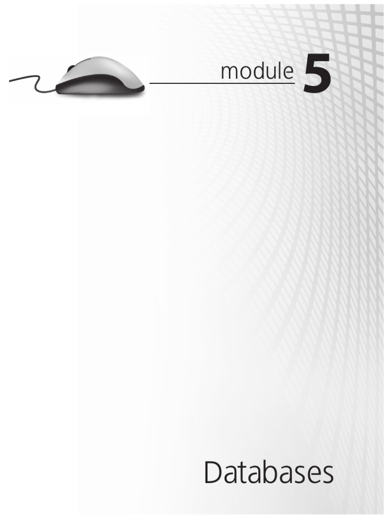 5 Access DataBase | PDF | Databases | Database Index
