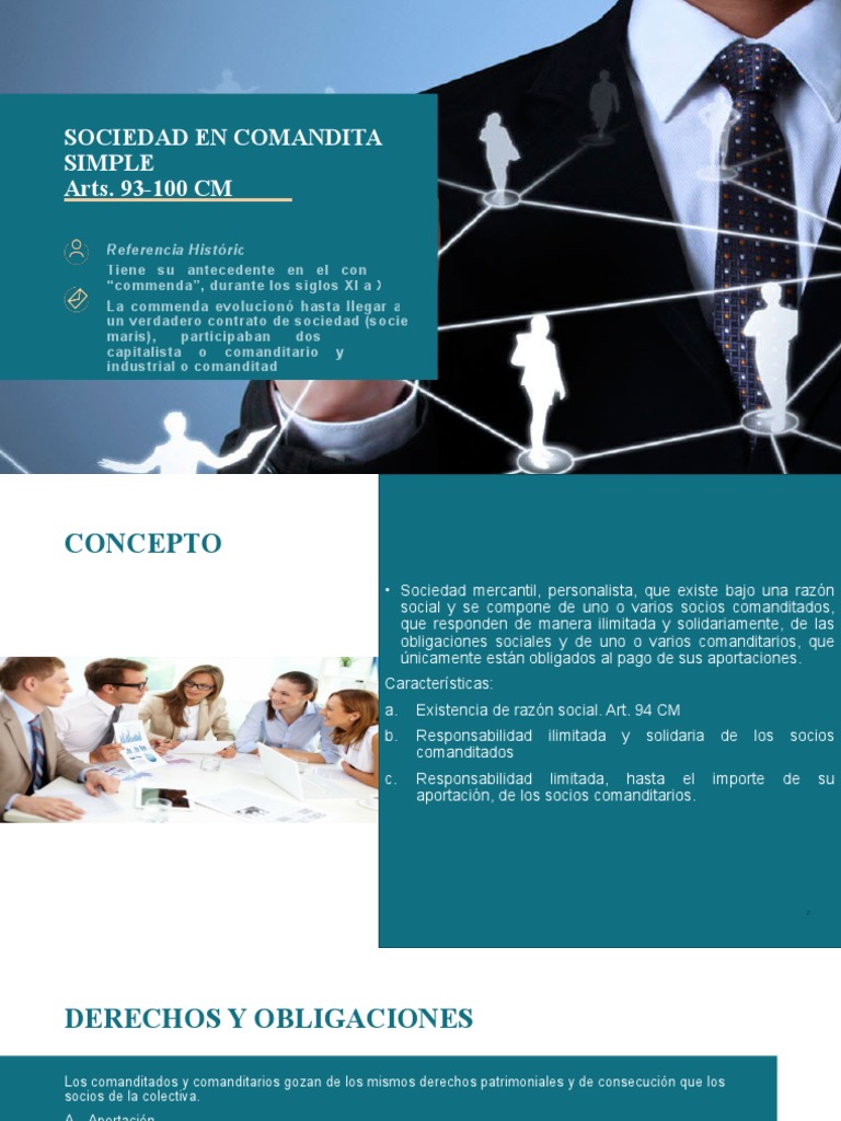 Sociedades en Comandita Simple y de Responsabilidad Limitada | PDF | Sociedad | Business