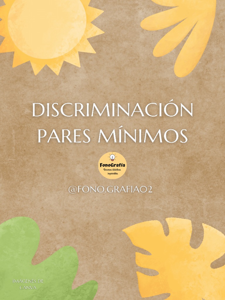 Pack Pares Mínimos | PDF