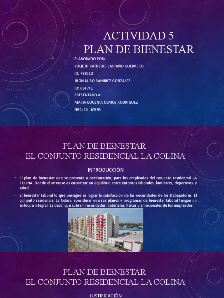 Actividad 5 Plan de Bienestar | PDF | Business