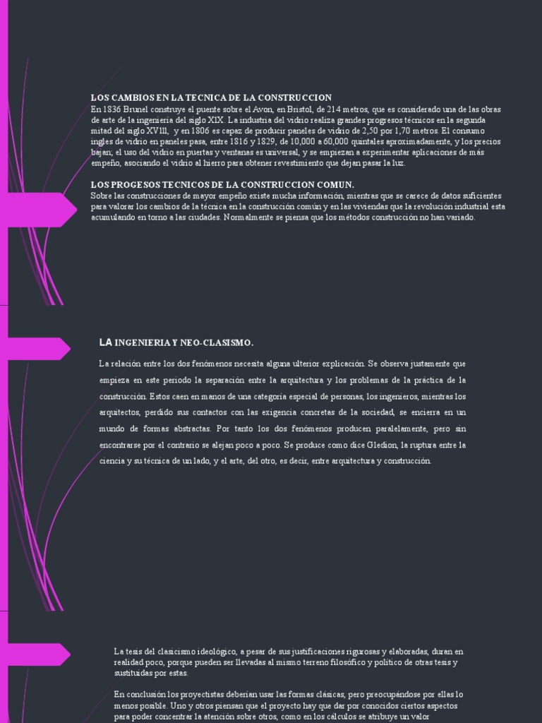 Los Cambios en La Tecnica de La Construccion | PDF | Ingeniería Los Cambios en La Tecnica de La Construccion | PDF | Ingeniería