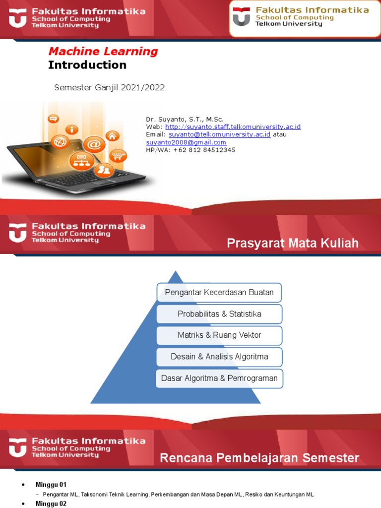 ML 01 Introduction | PDF