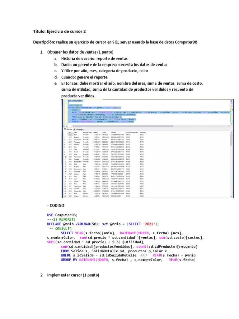 Actividad 7 - Cursor 2 Emilio | PDF | Software de la aplicacion | Bases de datos