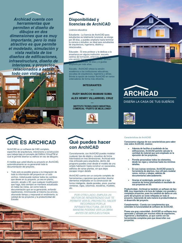 TRIPTICO | PDF | Desarrollo de software | Ciencias de la Computación