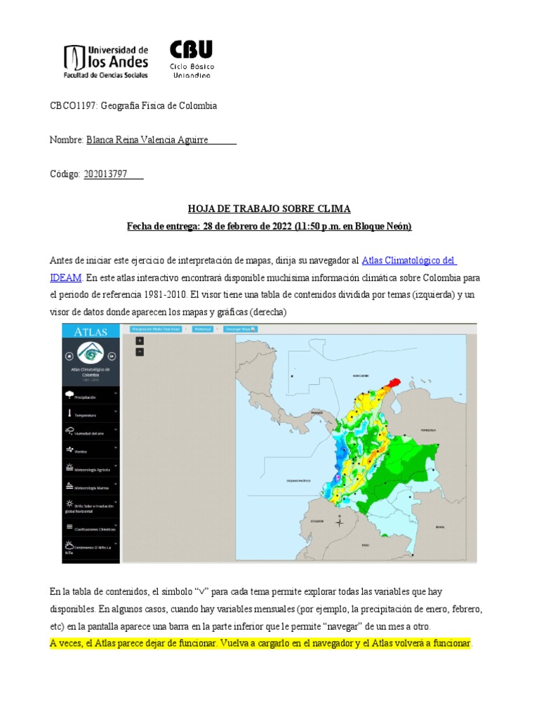 Hojas De Trabajo Sobre Tipos De Clima Extremo Factores Del Clima