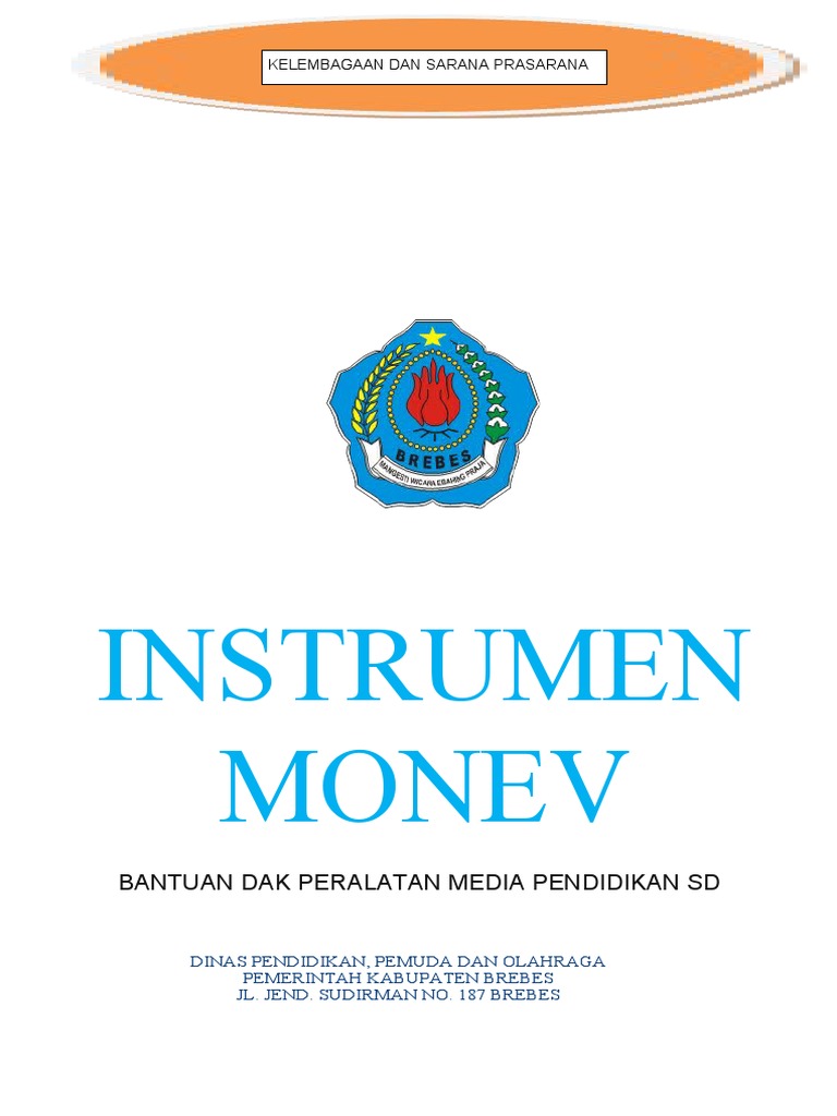 Instrumen Monev MEDIA PENDIDIKAN DAK 2022 | PDF