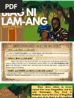 The Main Characters in The Epic Biag Ni Lam-Ang and Their Symbolic ...