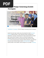 Contoh Karangan Ceramah | PDF