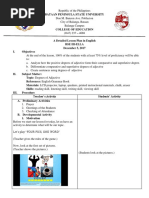 Lesson Plan Degree of Comparison of Adjectives | PDF | Adjective | Grammar