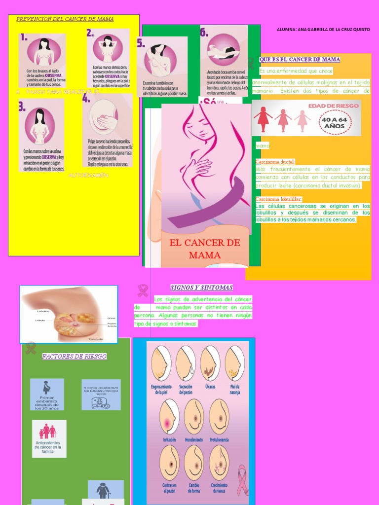 Cancer de Mama Triptico | PDF