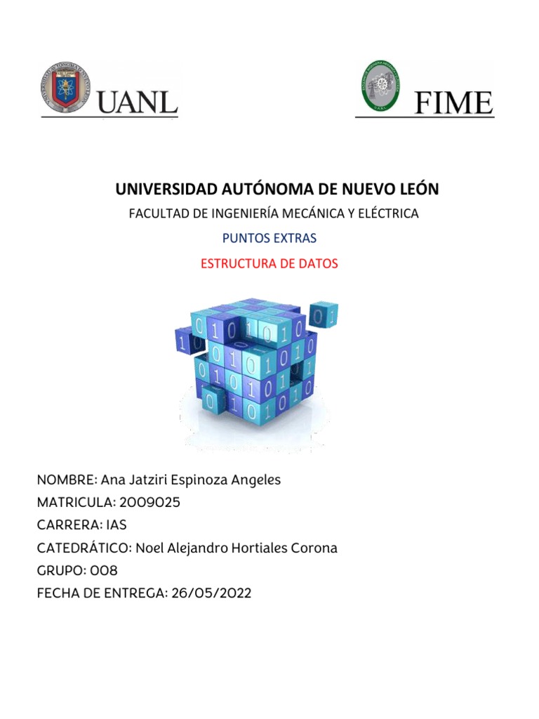 Estructura de Datos | PDF | Vértice (teoría de grafos) | Informática