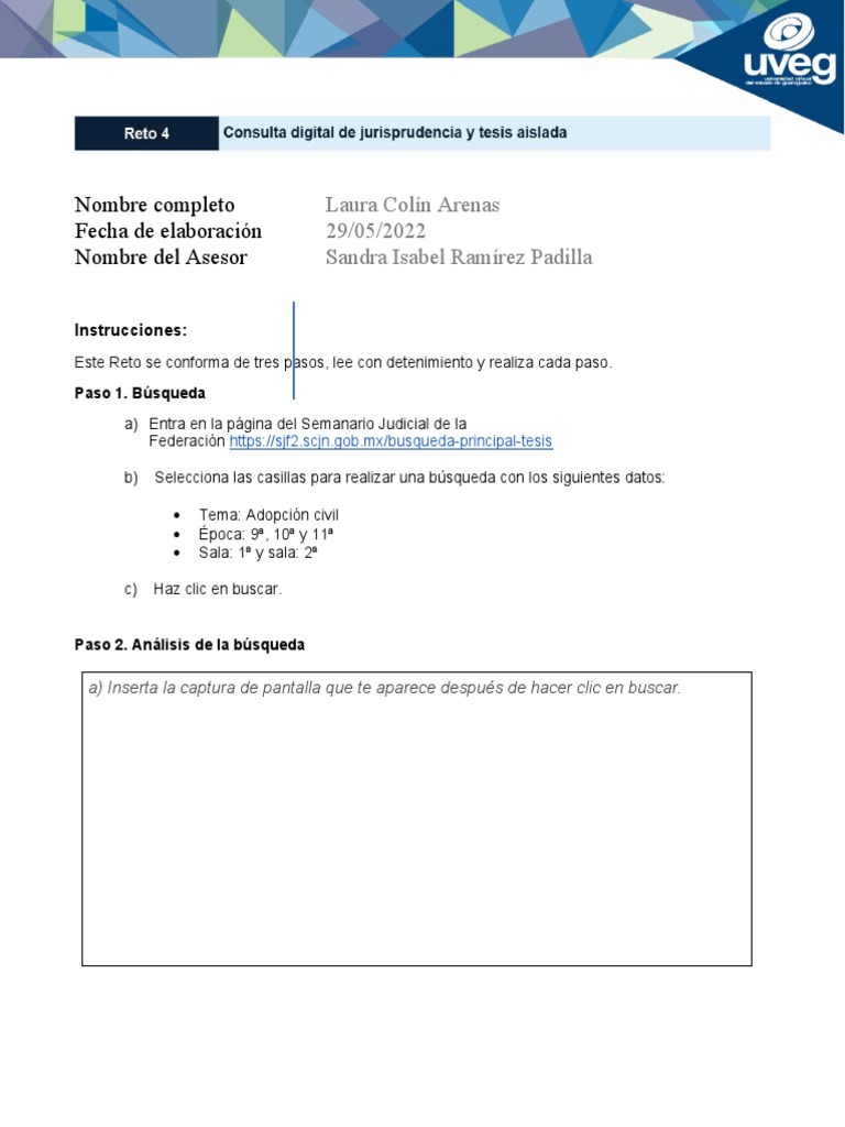 Colín Laura R4 U2 | Descargar gratis PDF | Caso de ley | Justicia