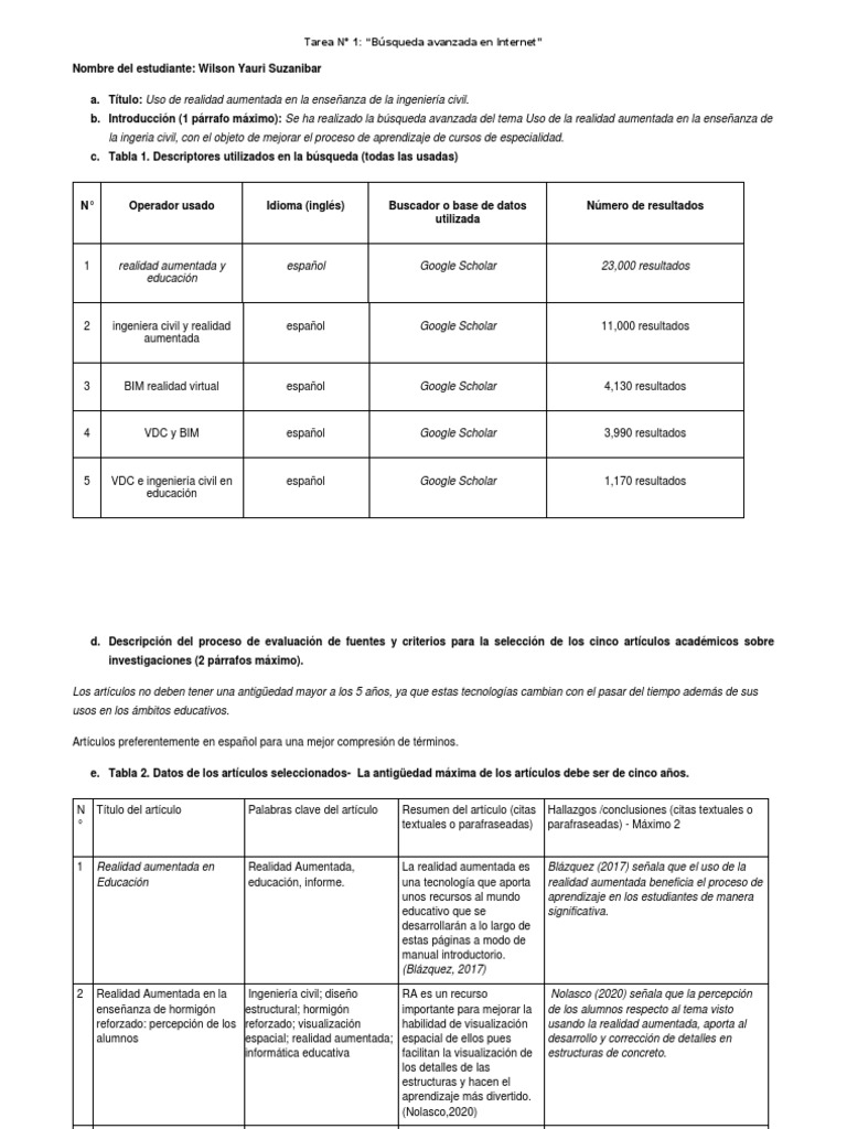 Wilson H. Yauri Suzanibar | PDF | Realidad aumentada | Sistema de ...
