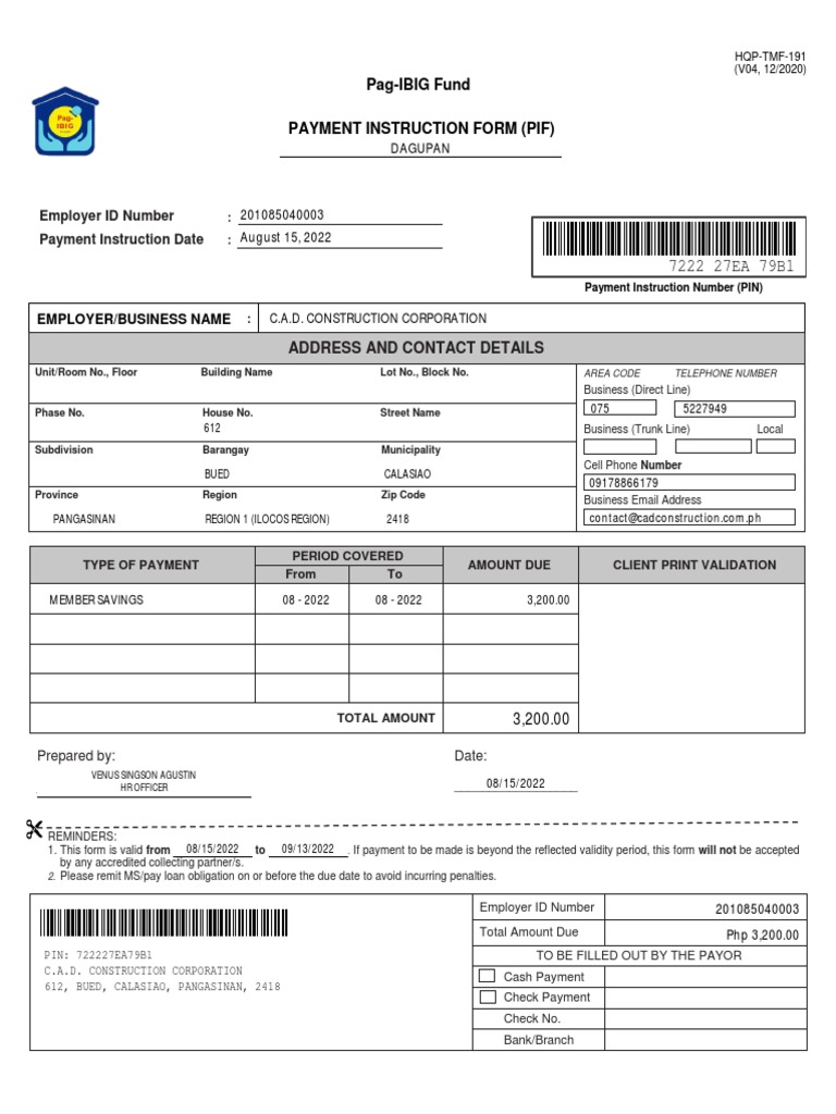 Pag Ibig | PDF | Payments | Service Industries