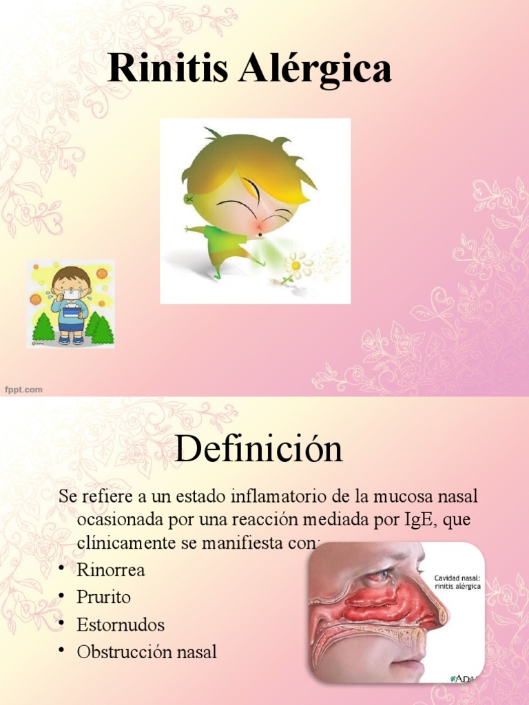 Rinitis ALERGICA | PDF | Alergia | Asma