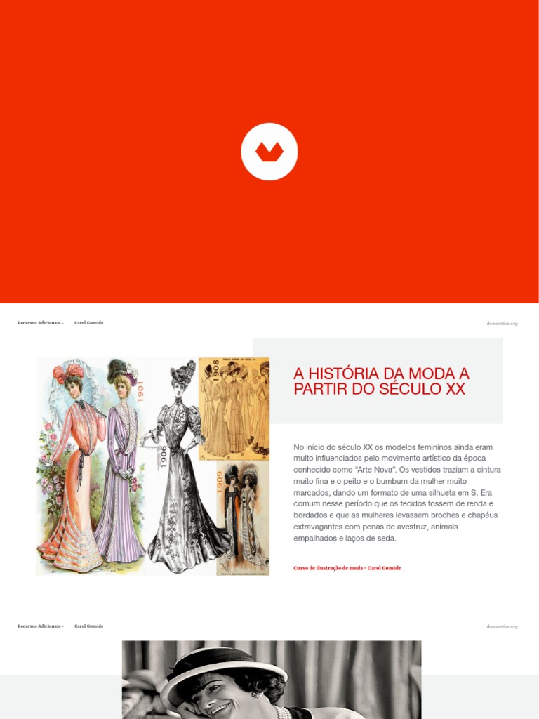 História Da Moda | PDF | Moda | Roupas