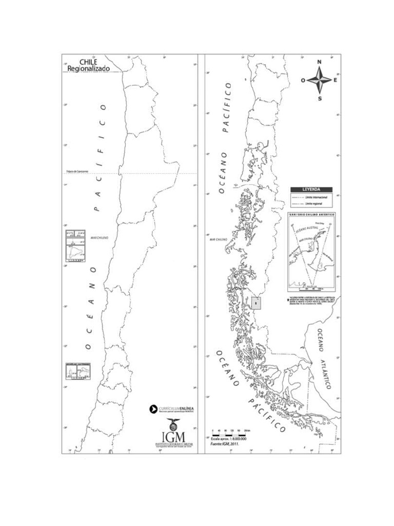 Documento Mapa Chile | PDF