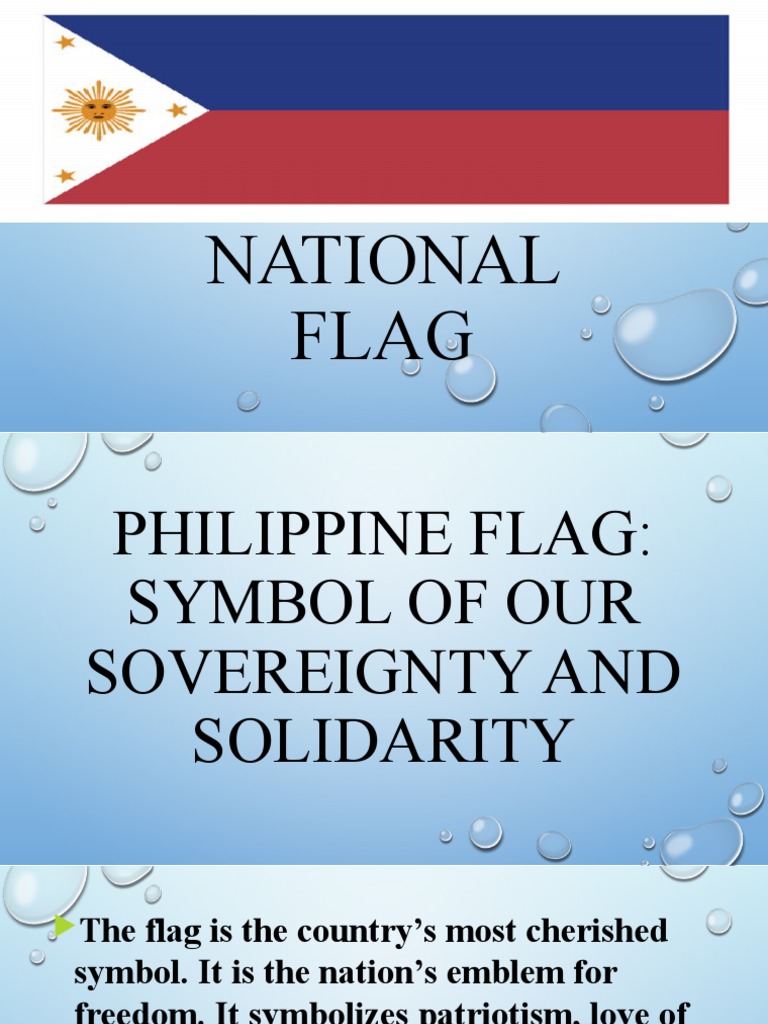 Philippine Flag: Symbol of Sovereignty | PDF | Philippines