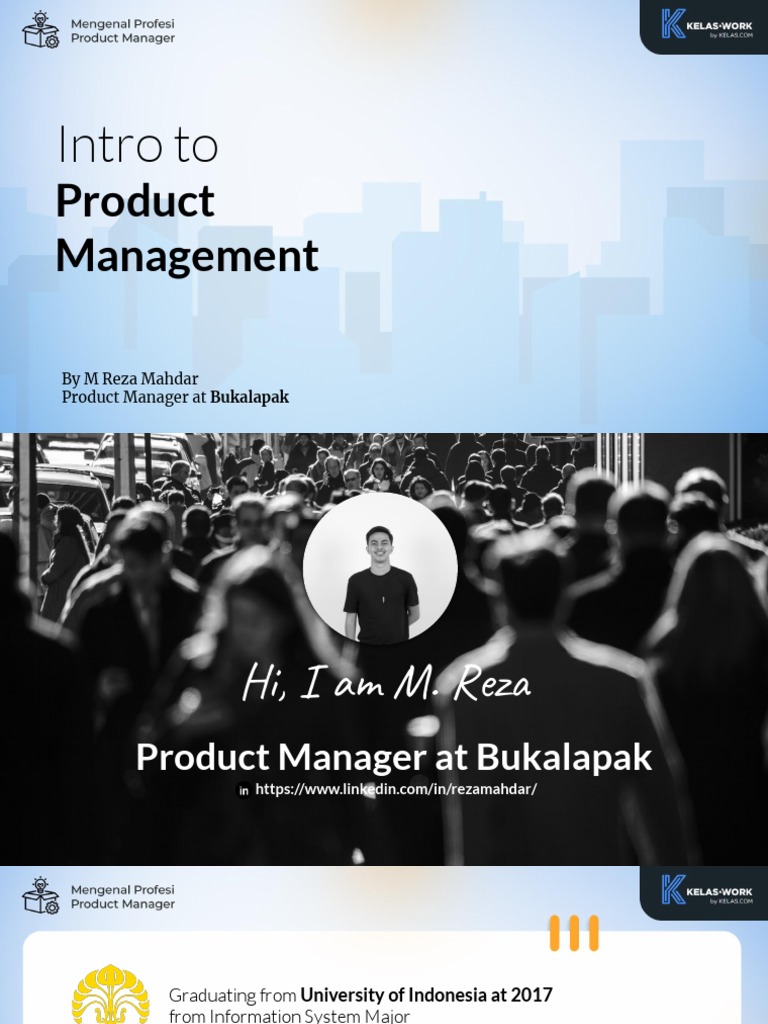 Webinar Bootcamp Kelas.work Product Management | PDF | Business | Economies