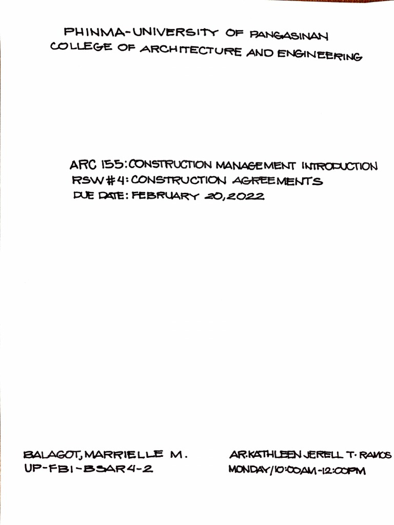 Archtecture: Engineering | PDF | Business Law | Rules