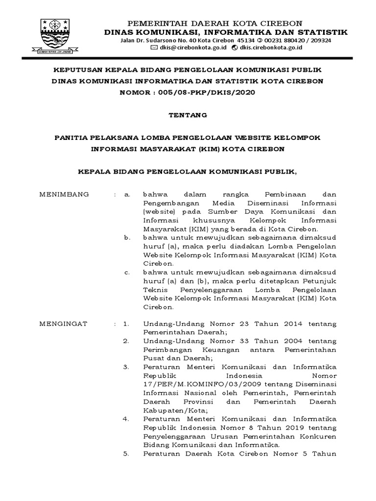 SK Panitia Lomba | PDF