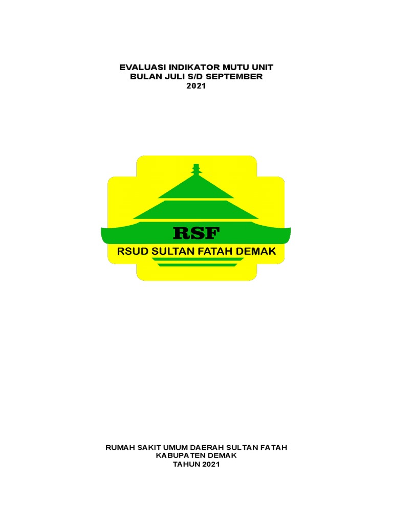 Laporan Indikator Mutu Unit 2019 | PDF