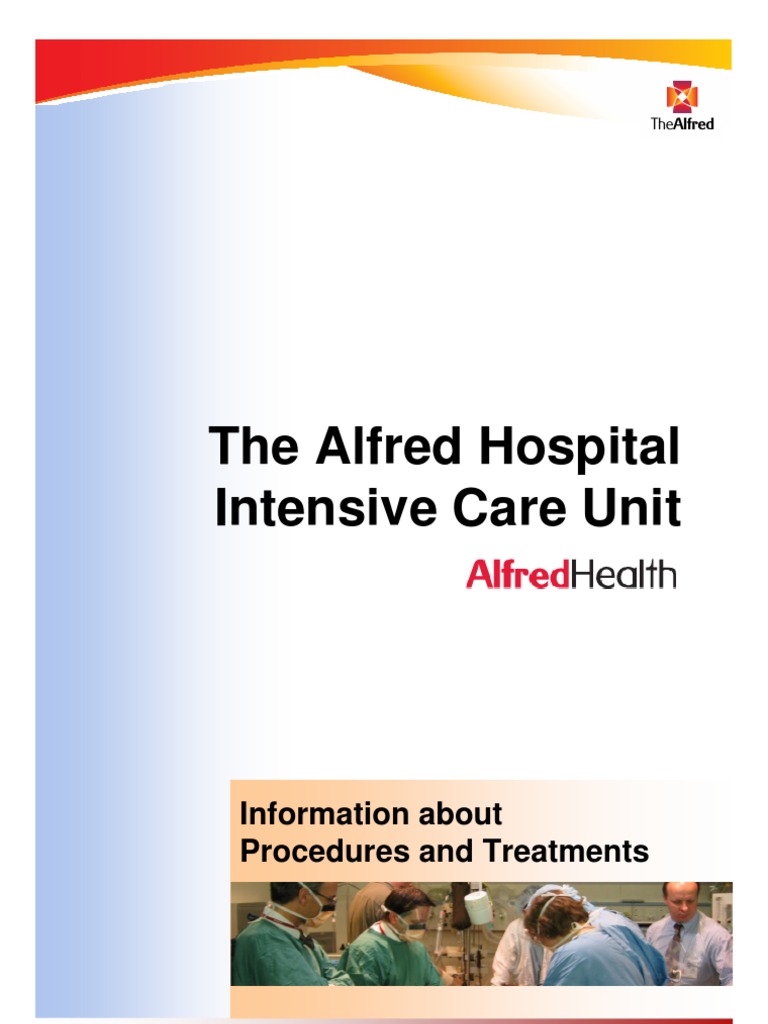ICU Procedures Overview at Alfred Hospital | PDF | Intensive Care Unit ...