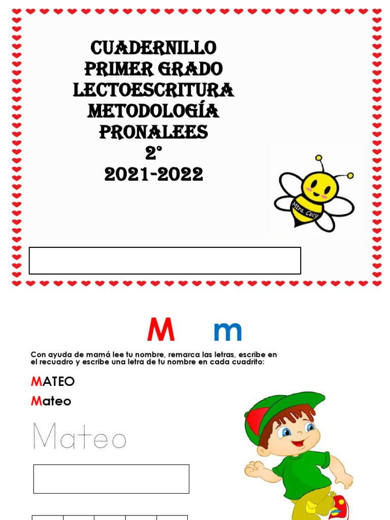 Cuadernillo Lecto Letra M Alfabetización 2021 | PDF | Cultivos ...