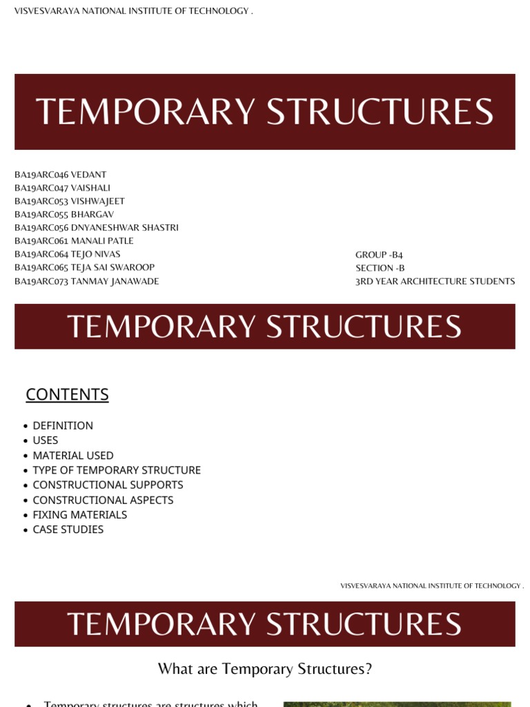 Temporary Structures-B4 | PDF | Deep Foundation | Scaffolding