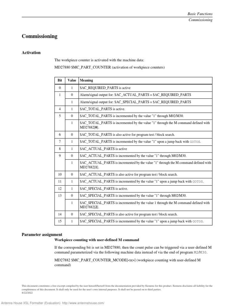 Workpiece Counter Activation Guide | PDF | Software Development ...