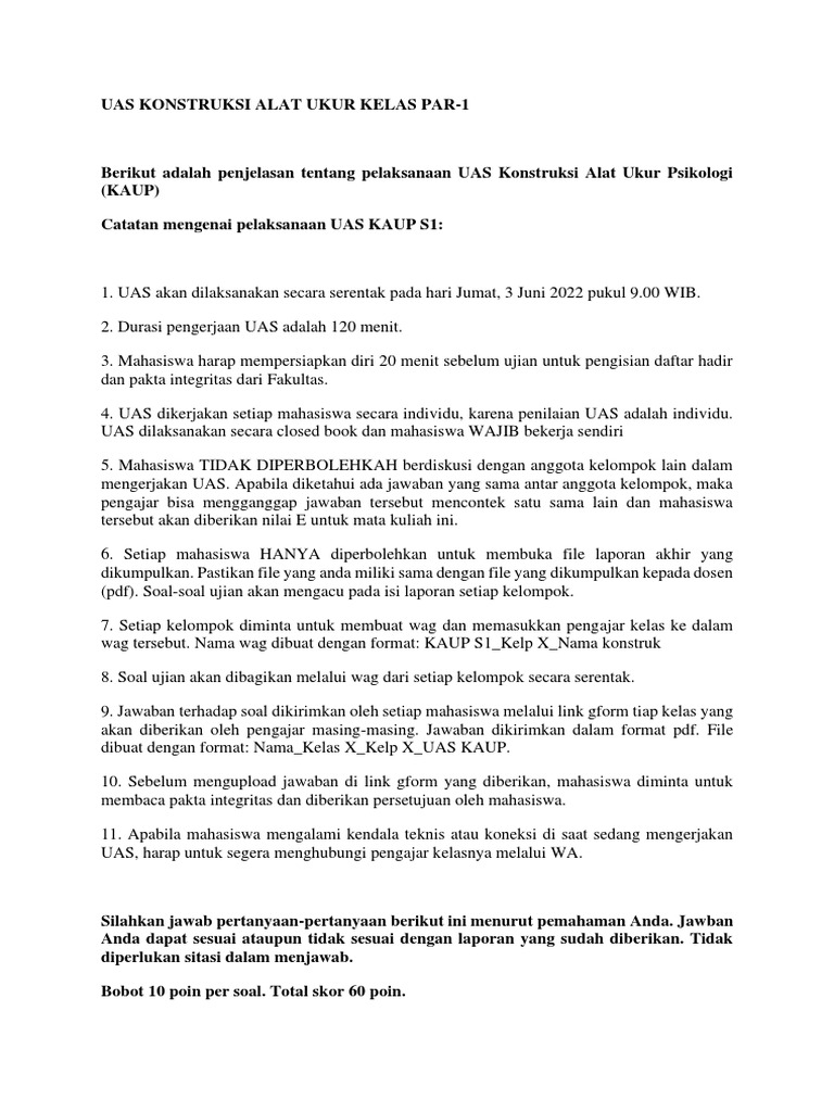 Salman Rafi Alifiansyah - Kelas Par 1 - Kelp 8 - UAS KAUP 2022 | PDF