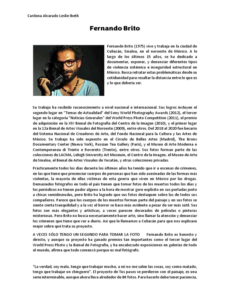 Fernando Brito | PDF | México