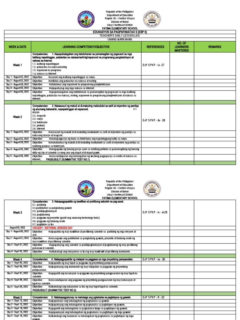 TDLL - Q1 - Esp 4 | PDF
