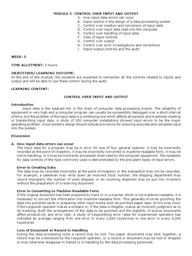 Acc 118 Week 5 Module | Download Free PDF | Computer File | Data