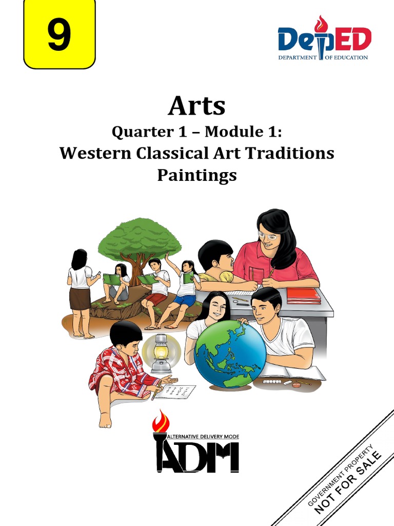 Arts-9-Quarter1 - Module-1 Painting - Final | PDF | Paintings | Mosaic