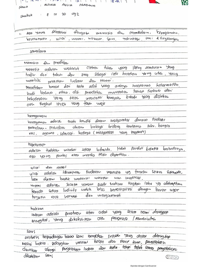 UAS ISBD_ALDINA AULIA PRADANA_F11120092 | PDF