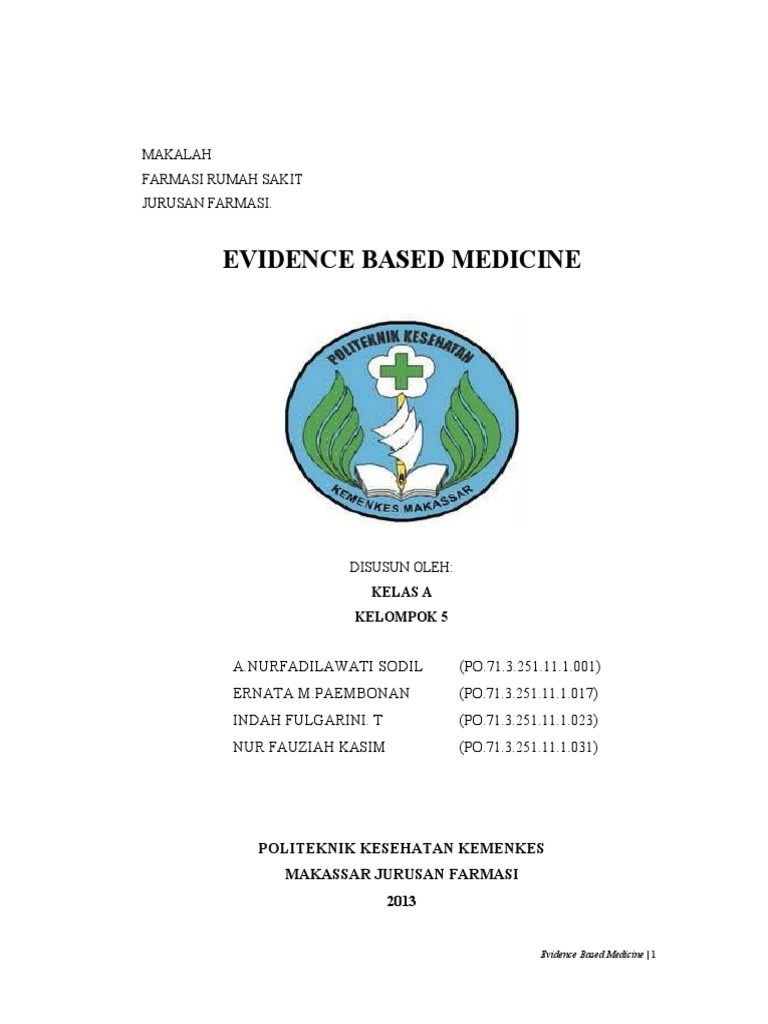 Makalah Ebm | PDF