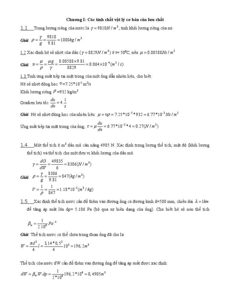 BT Co Luu Chat | PDF