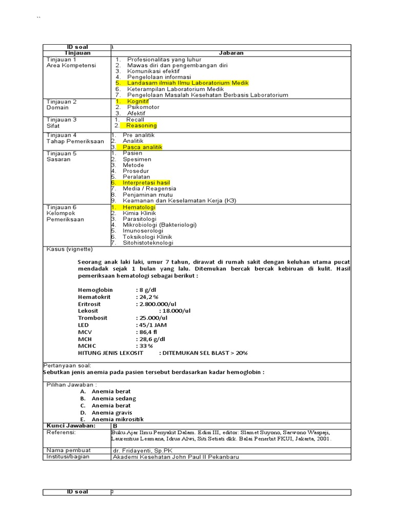 Reg 1 D3 Set1 Hema | PDF