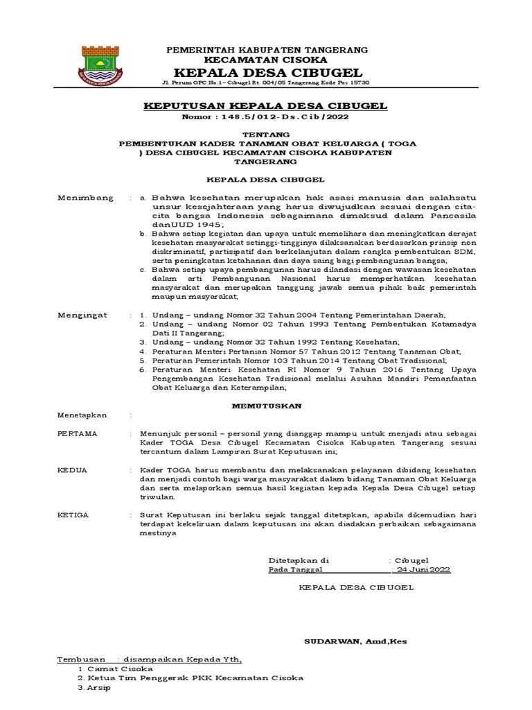 SK Kader Toga | PDF