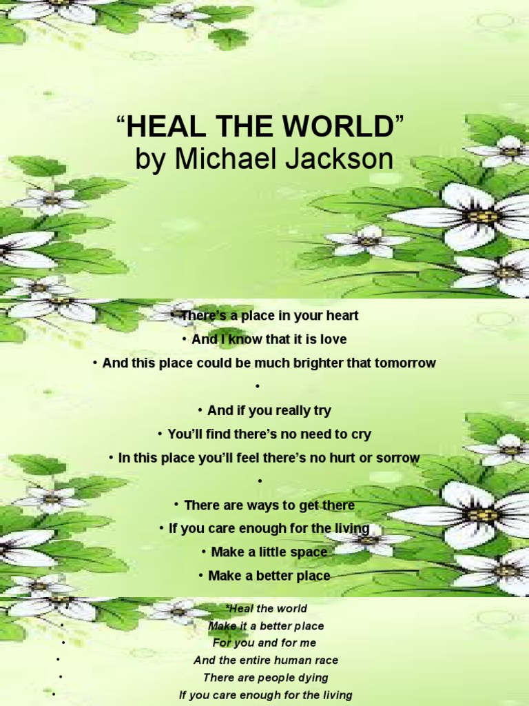 Heal The World | PDF | Love