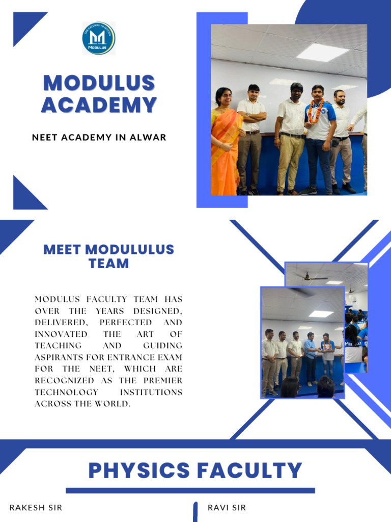 Team of Modulus Academy | PDF | Technology & Engineering