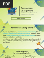 Buku Panduan Aplikasi Lelang Untuk Penjual Atau Pemohon Lelang | PDF