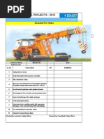 03 - Hydra Crane Checklist | PDF